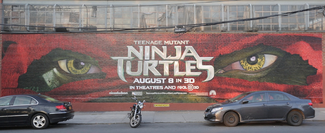 Watch Artists Hand Paint Murals for Teenage Mutant Ninja Turtles - The ...