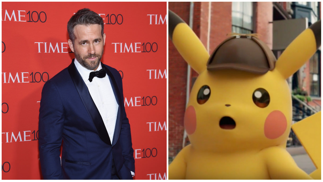 Ryan Reynolds to Star as Detective Pikachu in Pokemon Movie - The Credits