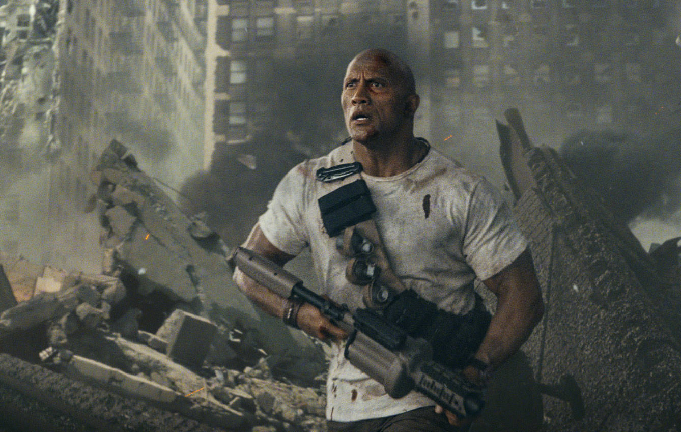 New Rampage Trailer Reveals Dwayne Johnson Facing Off Against a Flying ...