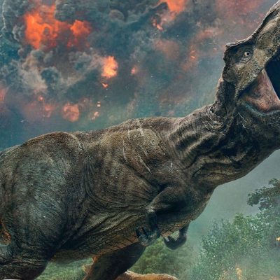 It's a T-Rex Versus a Lion in Ferocious new Jurassic World: Fallen ...