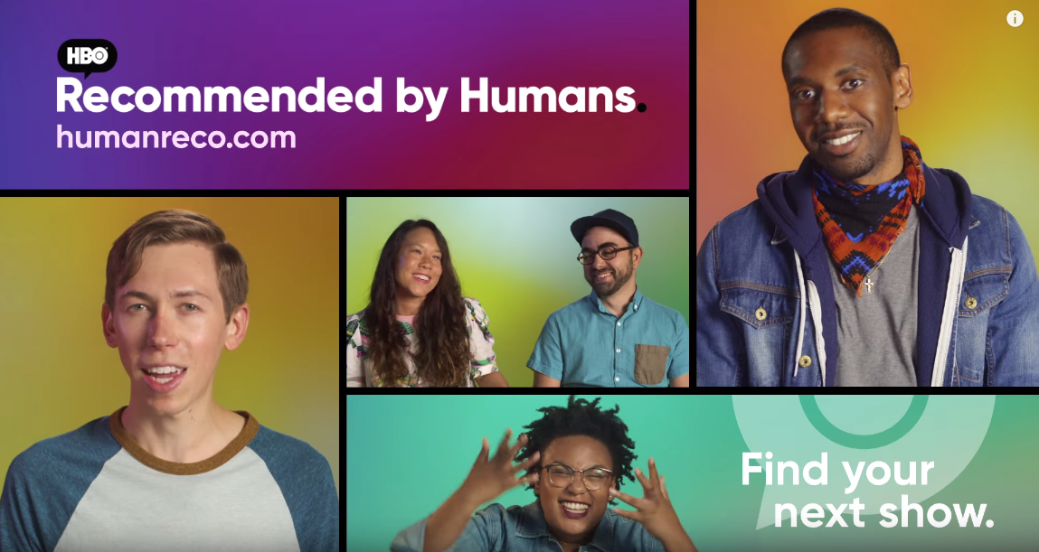 HBO Reveals Brand New Recommendation Algorithm—Human Beings! - The Credits