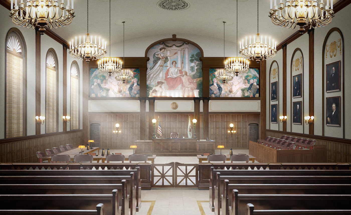 Production Designer Talks Riots & Courtrooms in Aaron Sorkin's "The ...