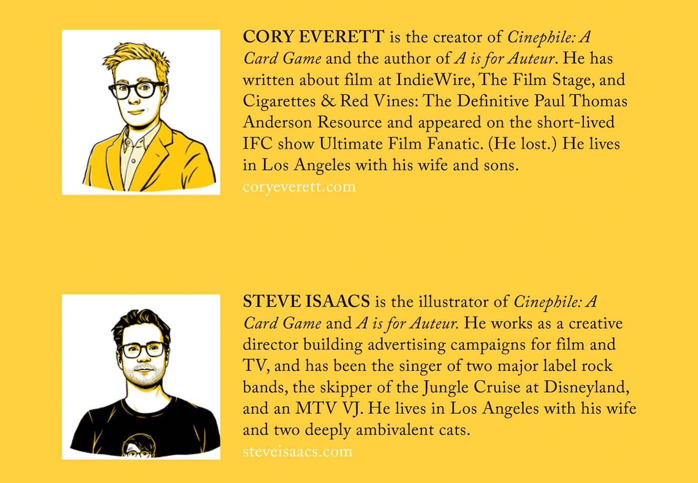 How Movie Superfan Cory Everett Created "Cinephile: A Card Game" - The ...