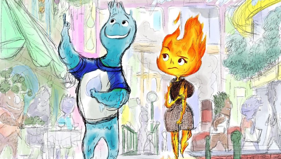 Pixar Unveils First Look & Release Date of New Feature "Elemental ...