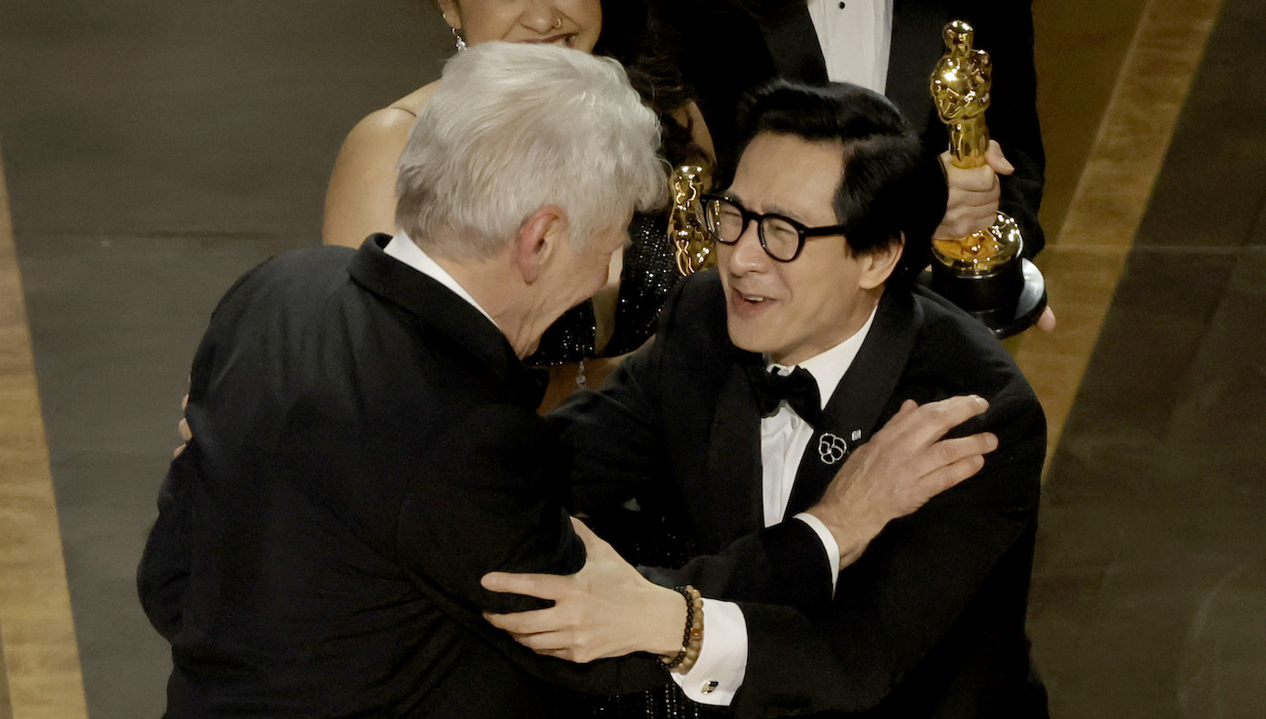 Ke Huy Quan & Harrison Ford's Oscars Hug, Ruth E. Carter's Historic Win ...
