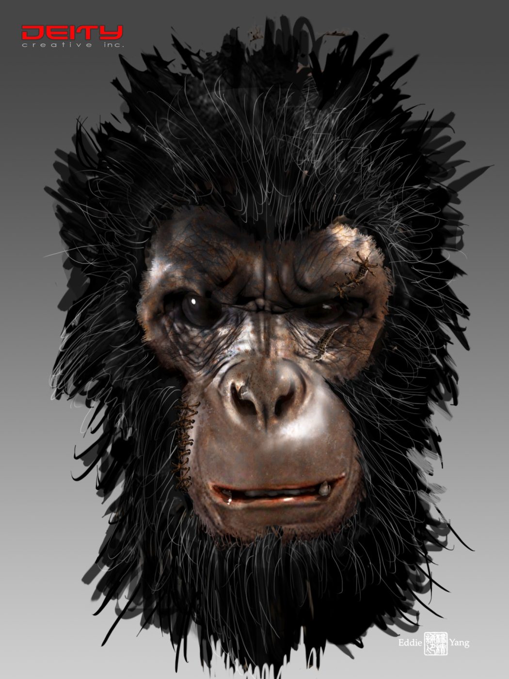 "Monkey Man" Mask Designer Eddie Yang Gives Dev Patel a Primal Facelift ...