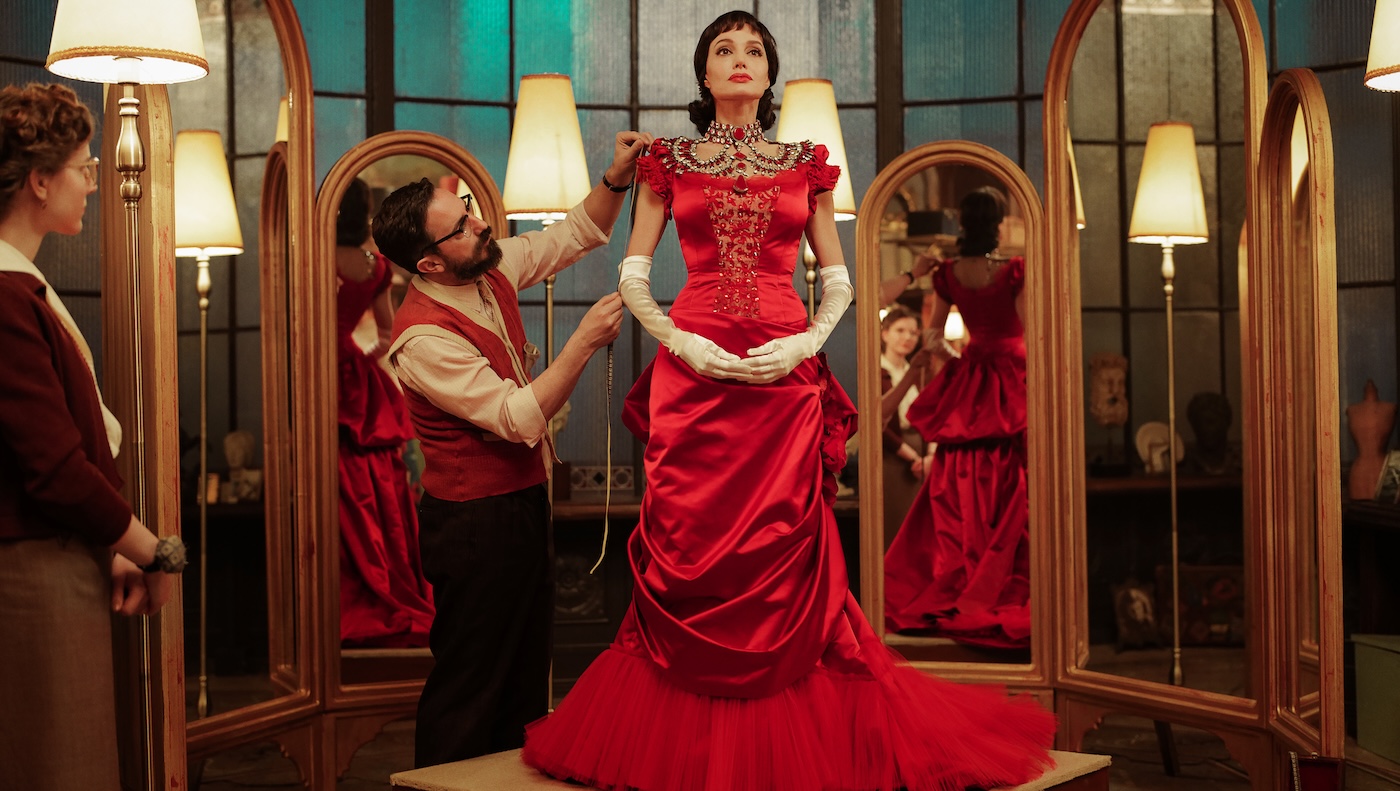 "Maria" Costume Designer Massimo Cantini Parrini on Designing Angelina ...