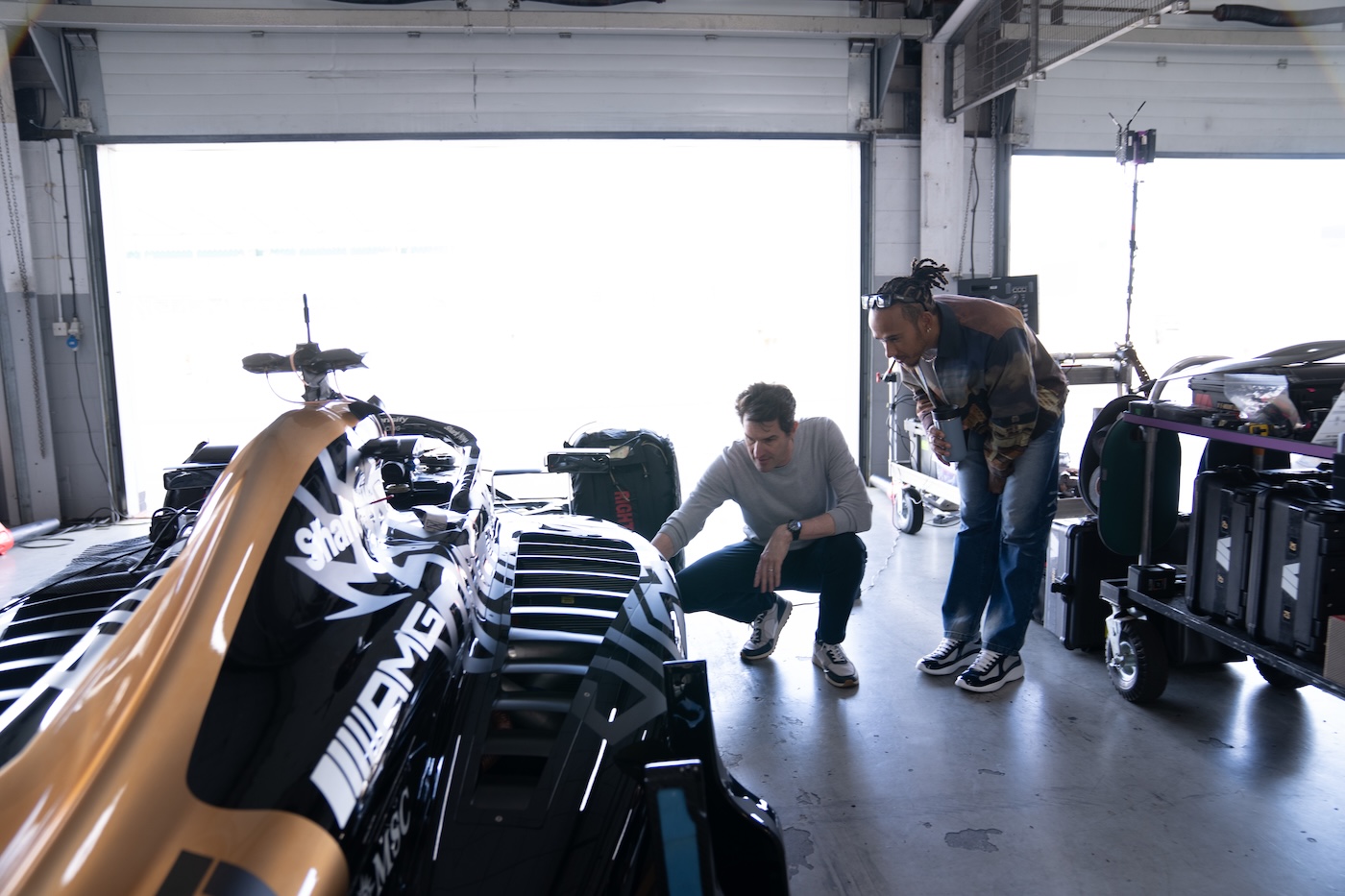 How "F1" Production Designer Ben Munro Built Real Racing Garages That ...