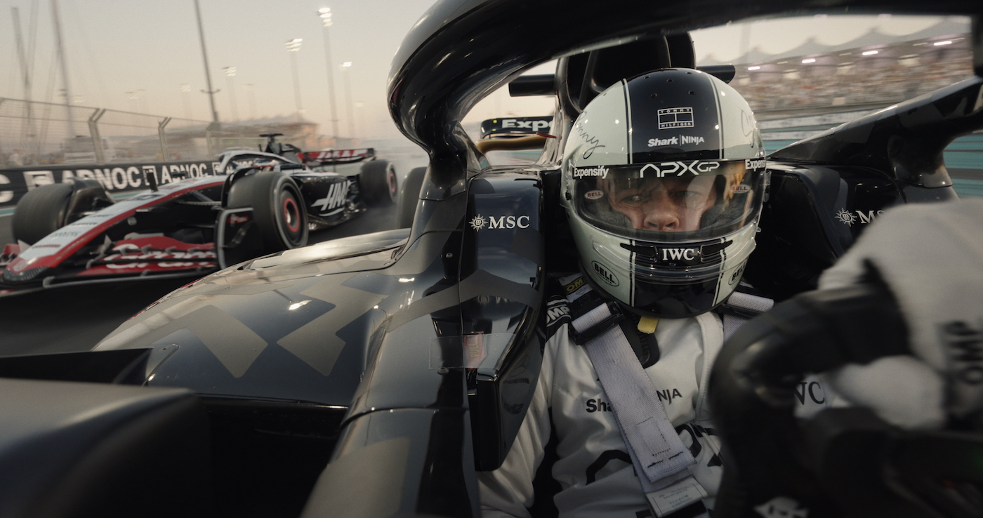 Flying at 125 MPH to Keep Up With "F1" Cars: Aerial Cinematographer ...